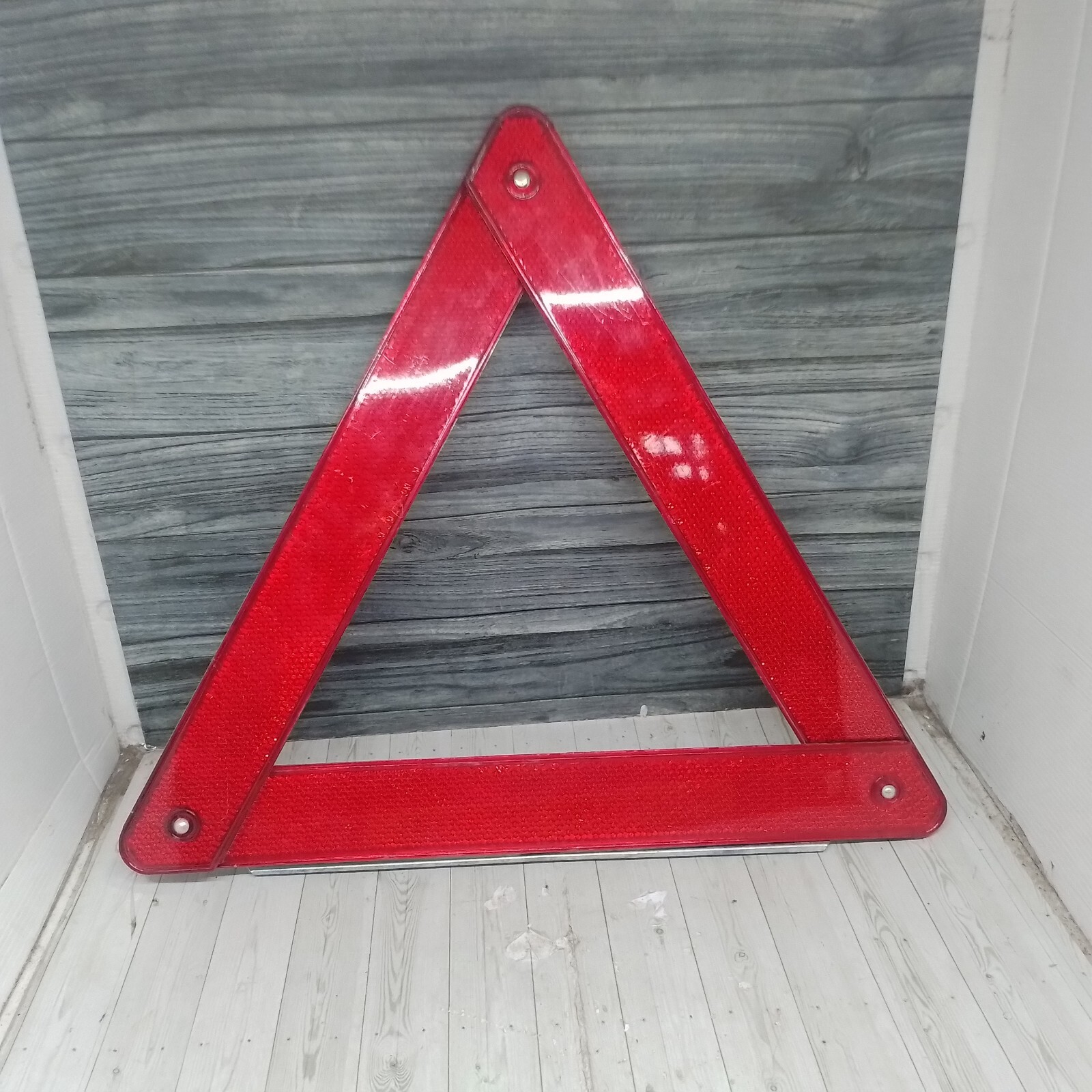 Safety Triangle Stand Emergency Reflection Signboard Exterior Parts NOS ...