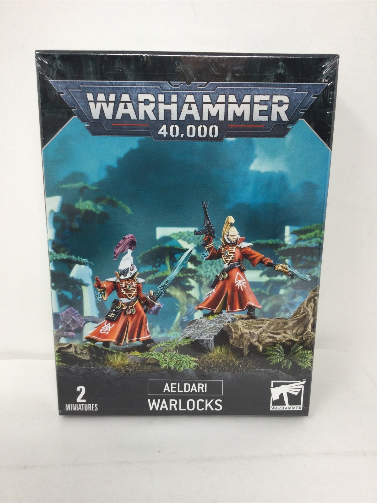 Games Workshop Warhammer 40K Warlocks Aeldari Eldar - 2 Miniatures for ...