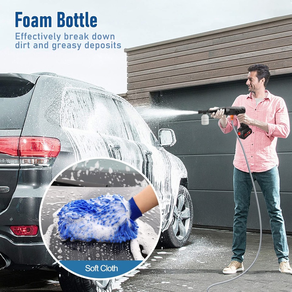 Ez Jet Hydrowasher, Ez Jet Power Washer, Cordless Pressure Washer, 652 ...