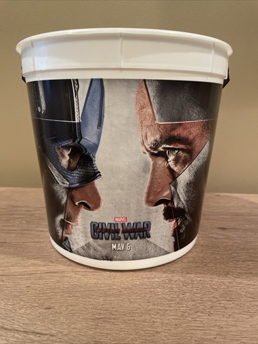 Captain America: Civil War - Plastic Popcorn Bucket | eBay