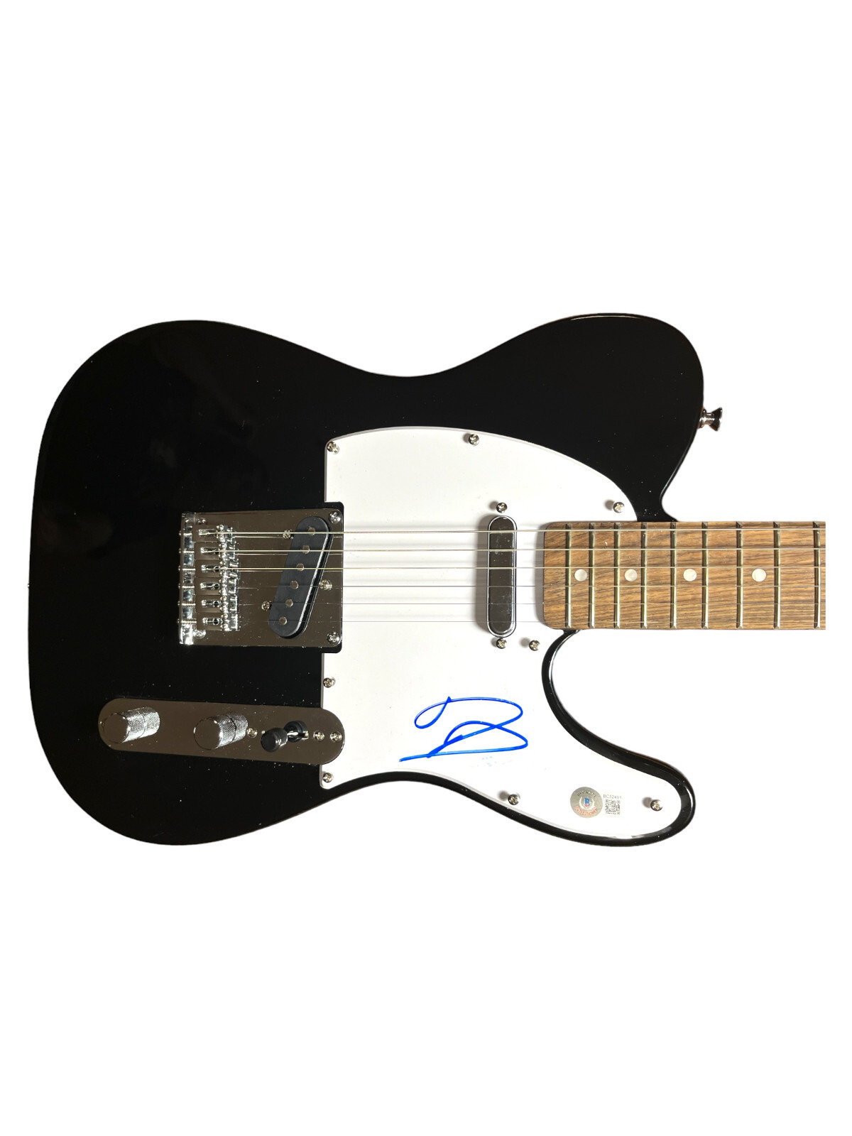 DAVE GROHL SIGNED AUTOGRAPH FENDER TELECASTER GUITAR BAS BECKETT FOO ...