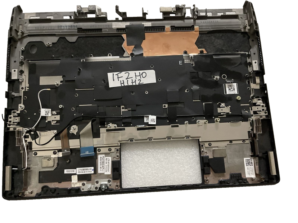 DELL ALIENWARE M15 R6 R7 LAPTOP US BACKLIT KEYBOARD PALMREST BLACK ...