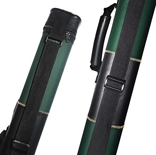 2x2 Hard cue case Square Pool Cue Billiard Stick Carrying Case | eBay