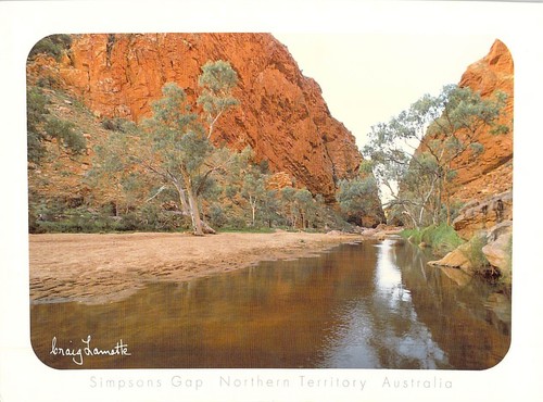 L3375 Australia NT Simpson Gap near Alice Springs postcard | eBay Australia