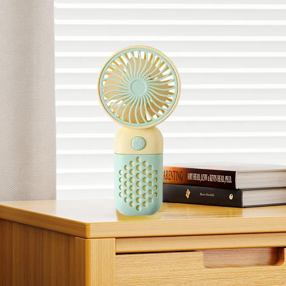 Handheld Mini Fan USB Charging Portable Small Cute Fan for Home Office ...