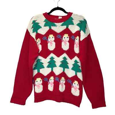 Radishes & Roses Vintage Holiday Sweater Women’s Medium Crewneck ...