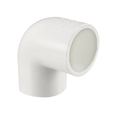25mm Slip 90 Degree PVC Pipe Fitting Elbow Coupling Connector 5pack | eBay