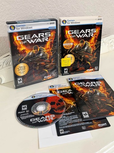 Gears of War (PC) - COMPLETE SMALL BOX 882224613859| eBay