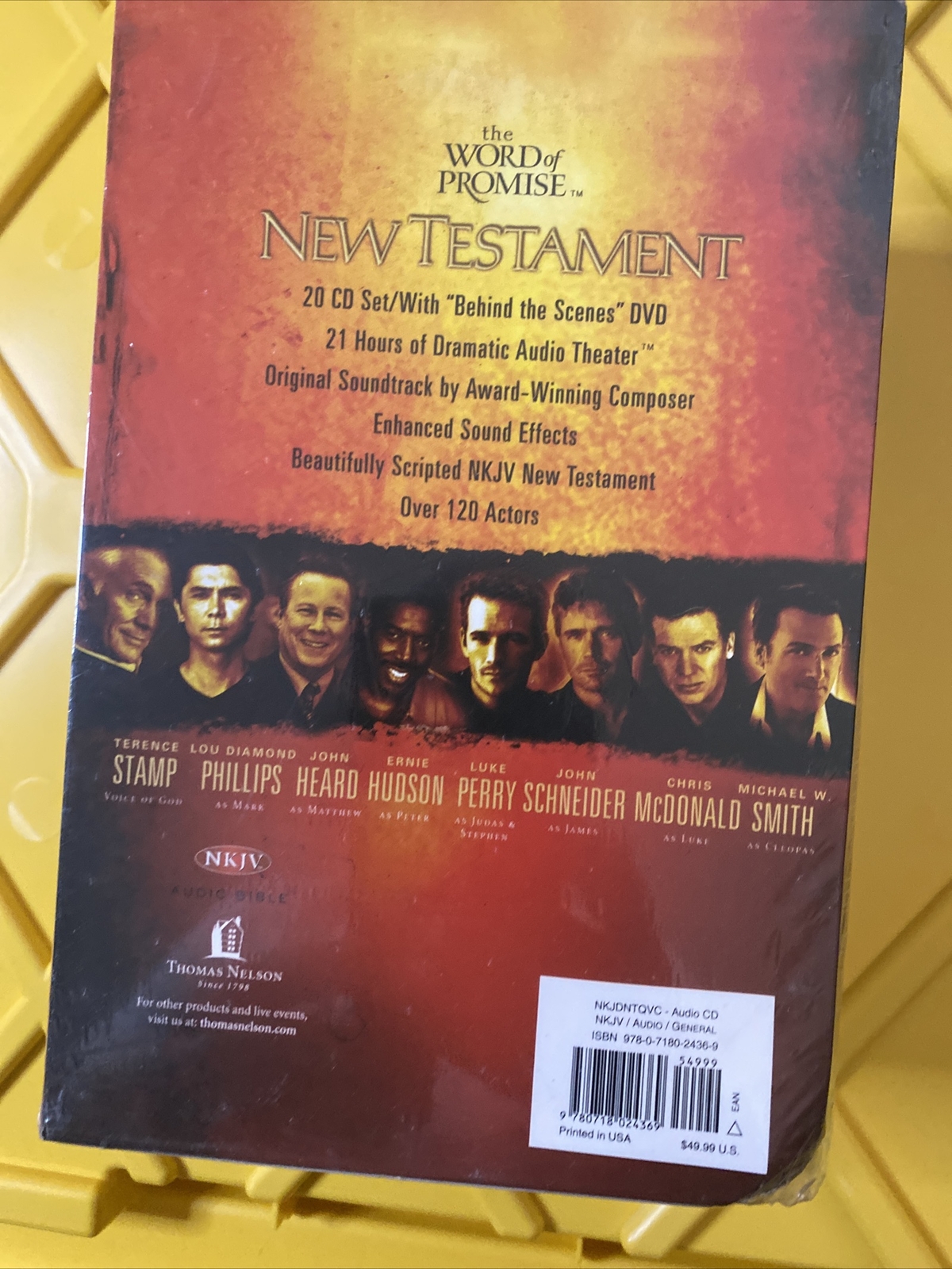 The Word of Promise New Testament NKJV Audio Bible 20 CD Disc Set New ...