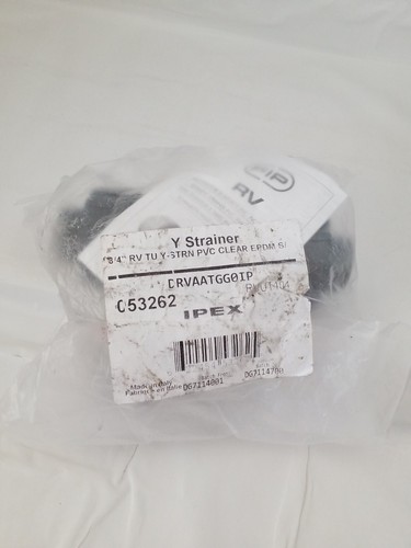 IPEX 053262 3/4" RV TU Y-STRAINER PVC EPDM S/T CLEAR XIRTEC-140 | eBay