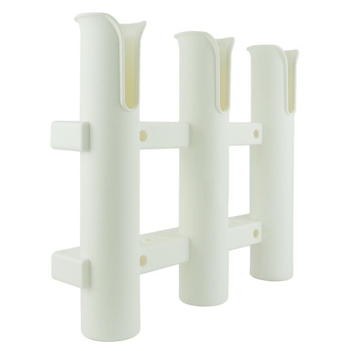 Plastic Fishing Rod Storage Holder 3 Rack Organiser For | eBay