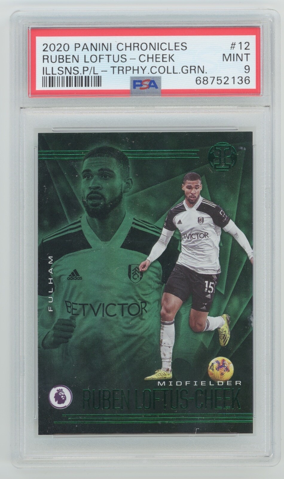 2020-21 Panini Chronicles - Illusions Premier League Trophy Collection ...