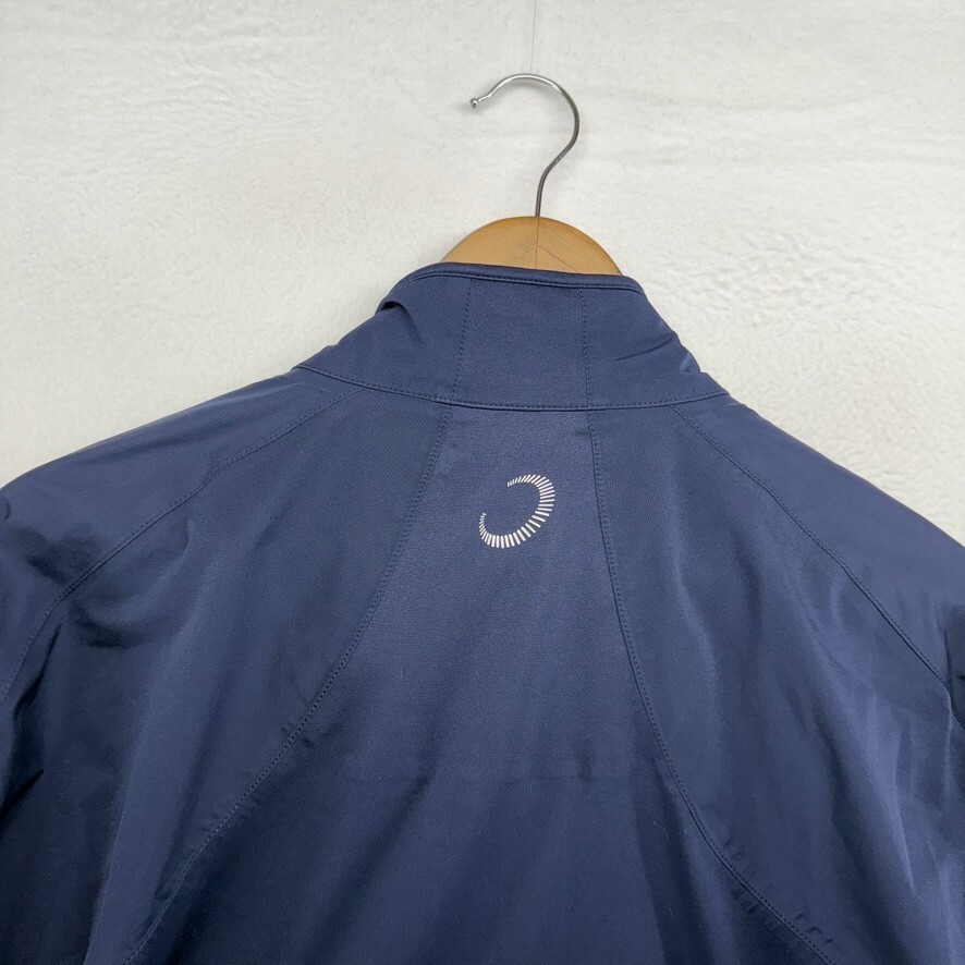 Zero Restriction Jacket Men's large Blue Zip Golf Rain Wind Proof ...