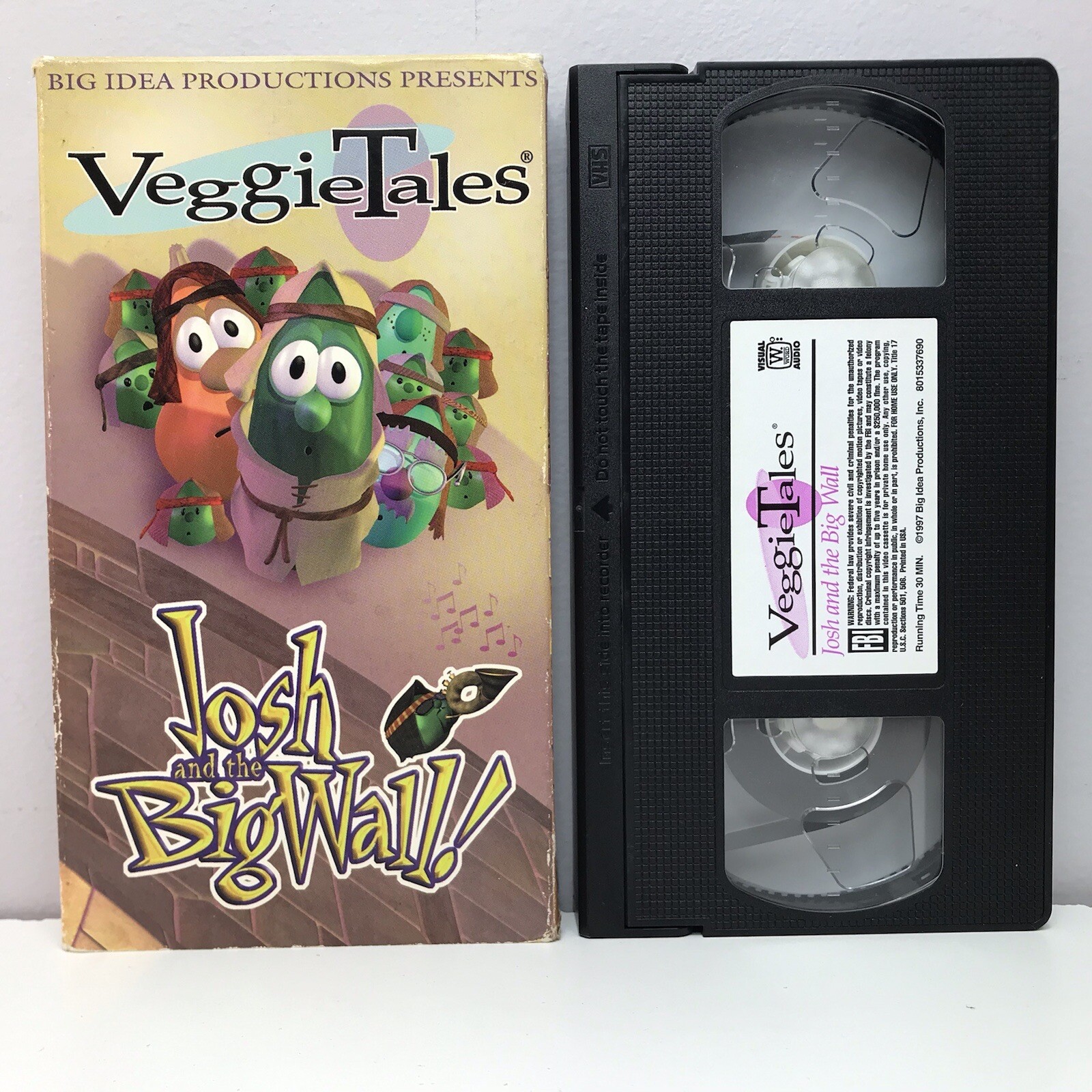 VeggieTales Josh & Big Wall! VHS Video Tape | Grelly USA
