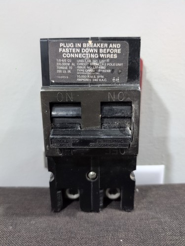 Zinsco QFP24/QFP2150 150 Amp 2 Pole 240Vac Circuit Breaker | eBay