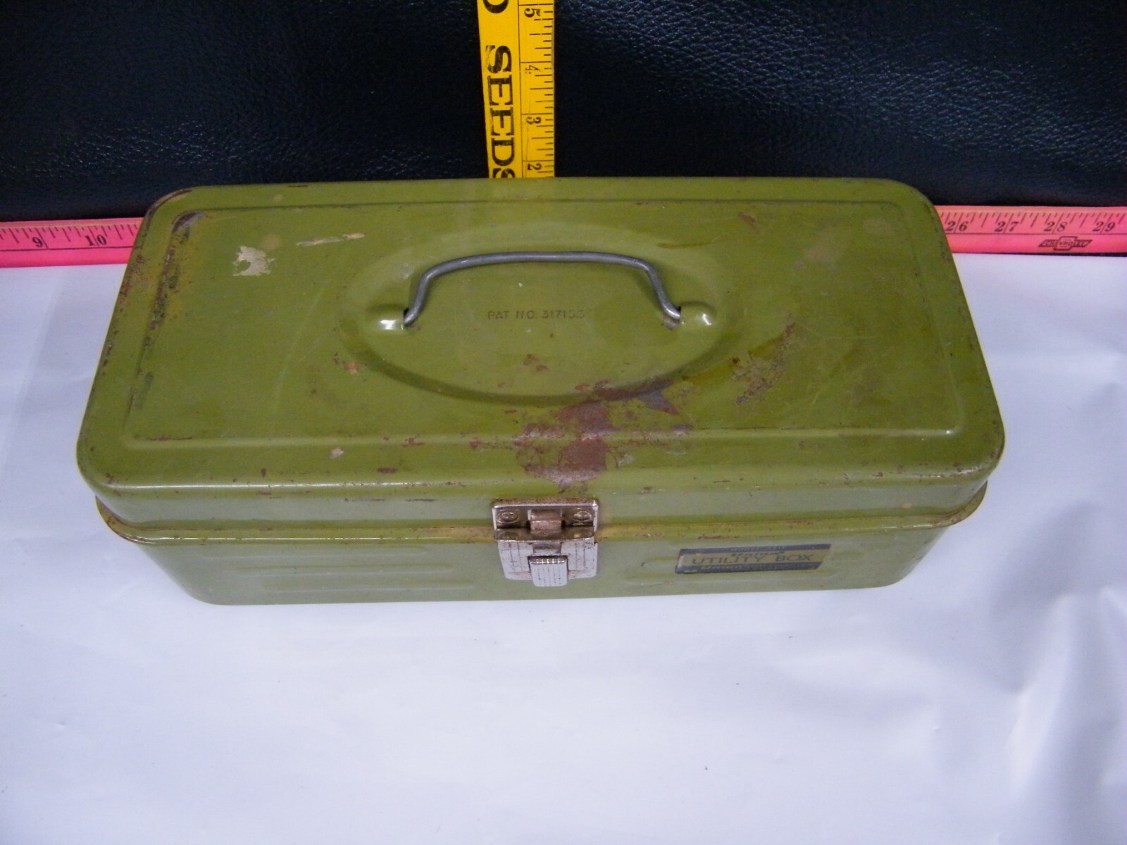 Vintage Union Steel Chest Corp USA Model 2311 Union Utility Tool Tackle ...