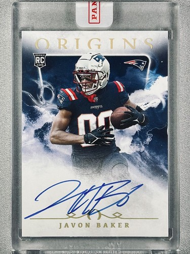 2024 Panini Origins Javon Baker Rookie Auto #RAU-JBA RC | eBay