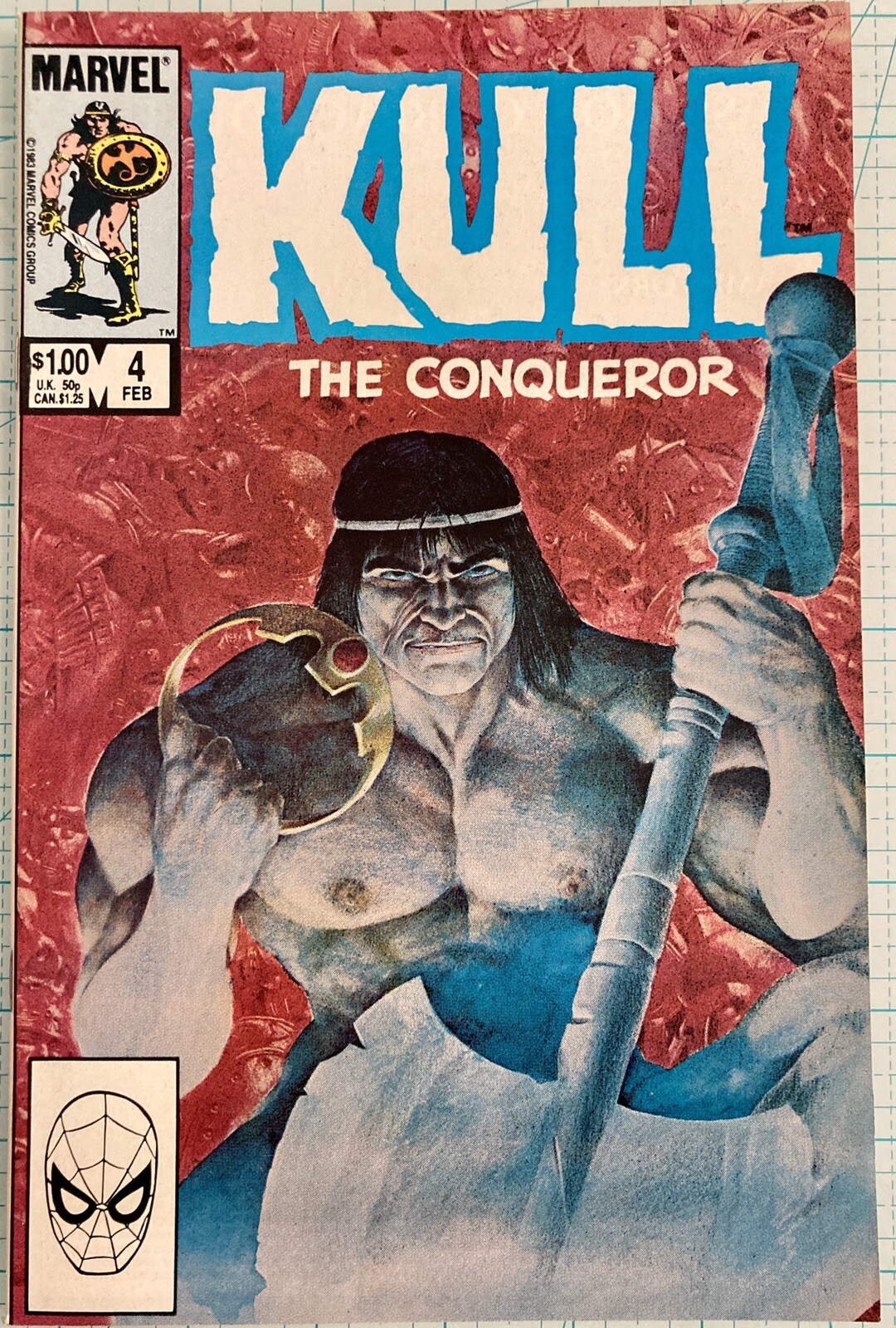 Kull the Conqueror #4 NM Michael Golden Cover Marvel Comics 1984 ...