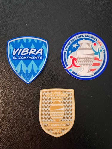 COPA AMERICA 2024 PATCH SET BADGE ARGENTINA BRAZIL MEXICO USA URUGUAY ...