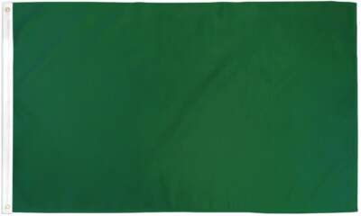 10 x "DARK GREEN" flag 2x3 ft polyester banner solid color emerald pine ...