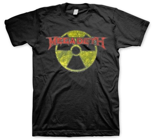 MEGADETH cd lgo Rust in Peace RADIATION Official SHIRT LRG New peace ...