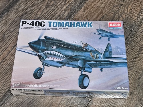Academy 12280 P-40C Flying Tigers 1/48 Scale Plastic Model Kit SEALED ...