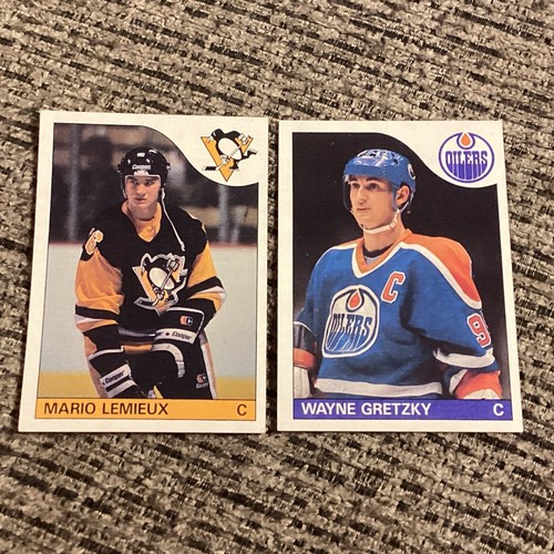1985/86 TOPPS Hockey Complete Set (165 cards) - LEMIEUX RC, GRETZKY ...