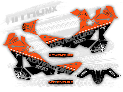Graphic fit KTM 950 990 2003 - 2006 2007 2008 2009 2010 2011 2012 2013 ...
