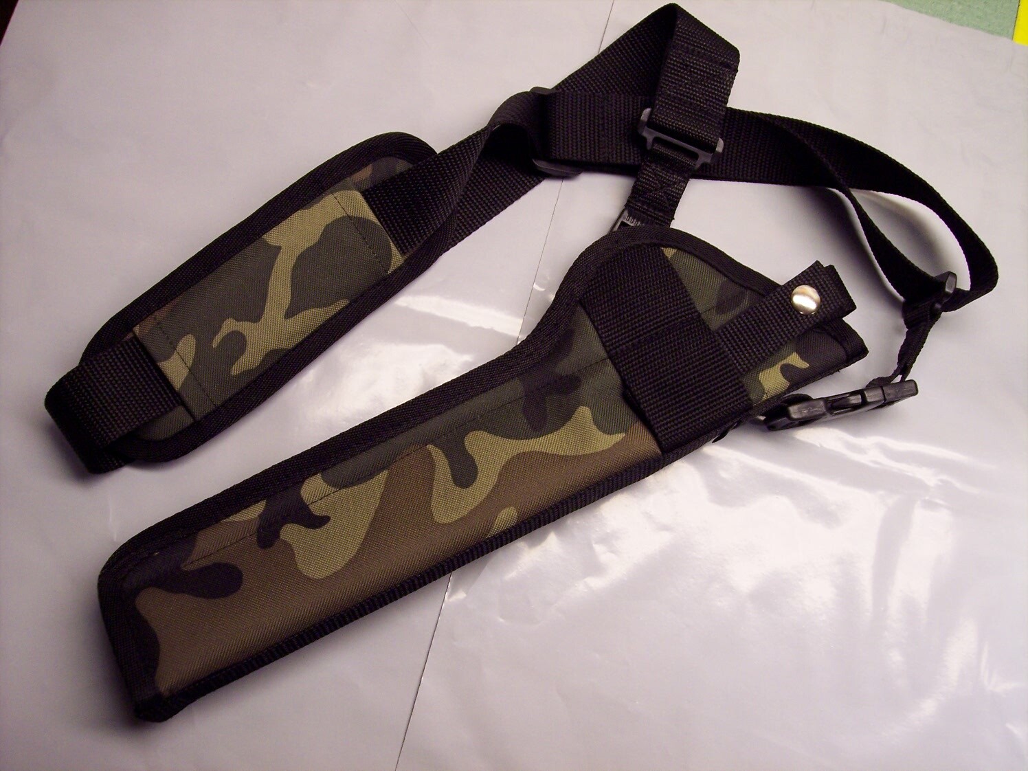 R/L Black /Camo Shoulder / Bandoleer Holster MOSSBERG 590 SHOCKWAVE ...