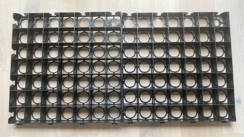 GARDEN SHED BASE KIT 10ft x 3ft PERMEABLE PAVING GRAVEL ECO GRID ...