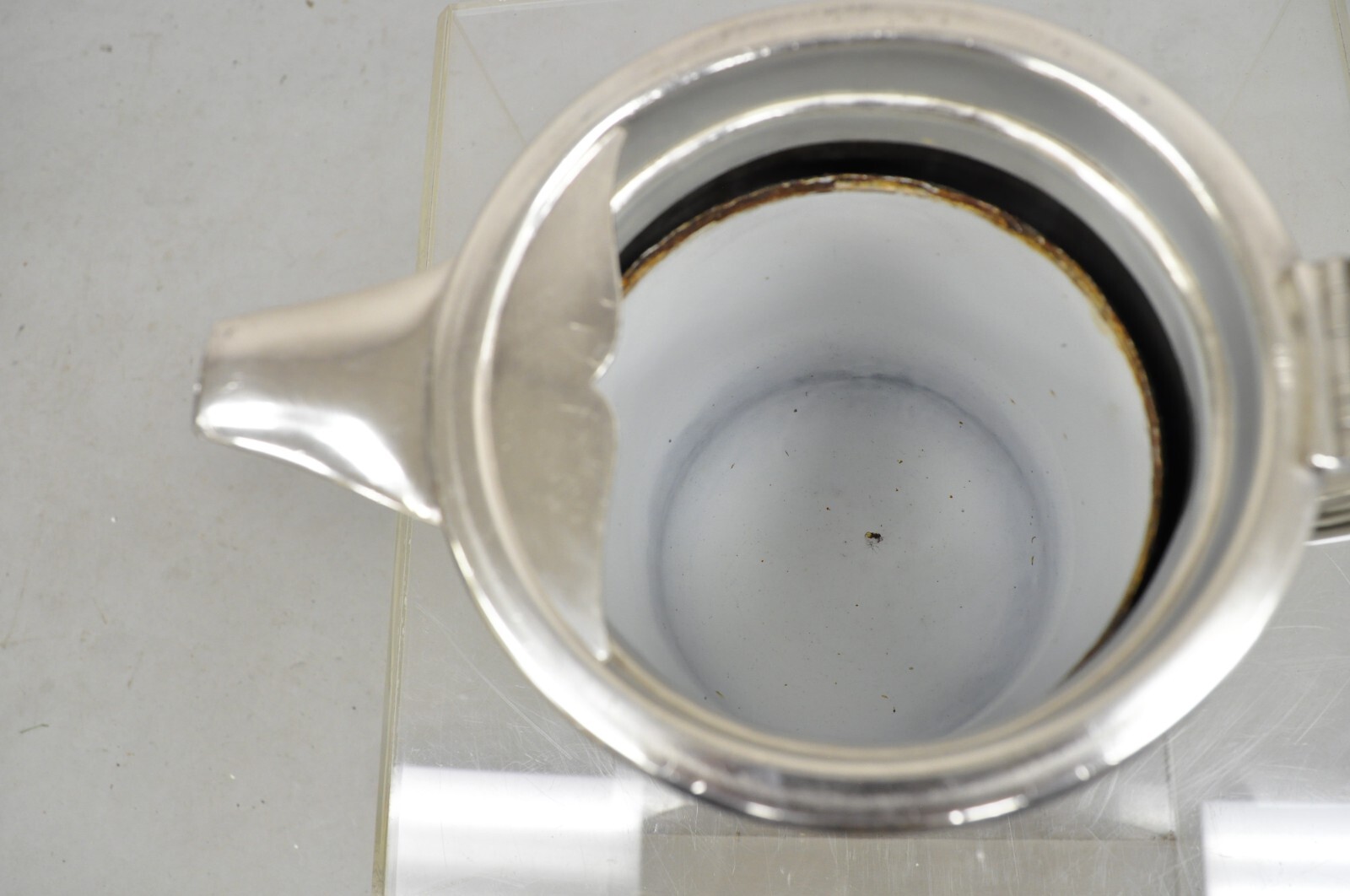 Antique Victorian US Navy International Silver Ice Water Pitcher w ...