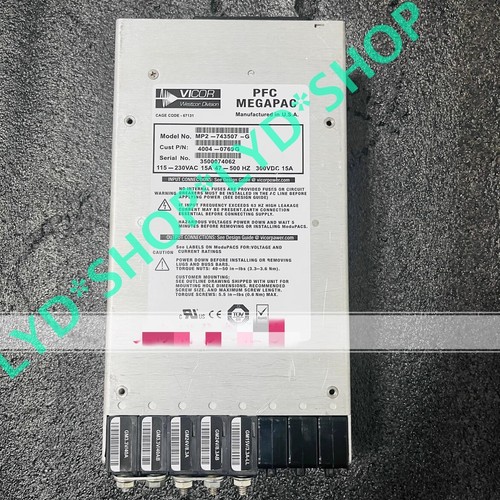 1pc used PFC MEGAPAC MP2-743507-G power supply | eBay