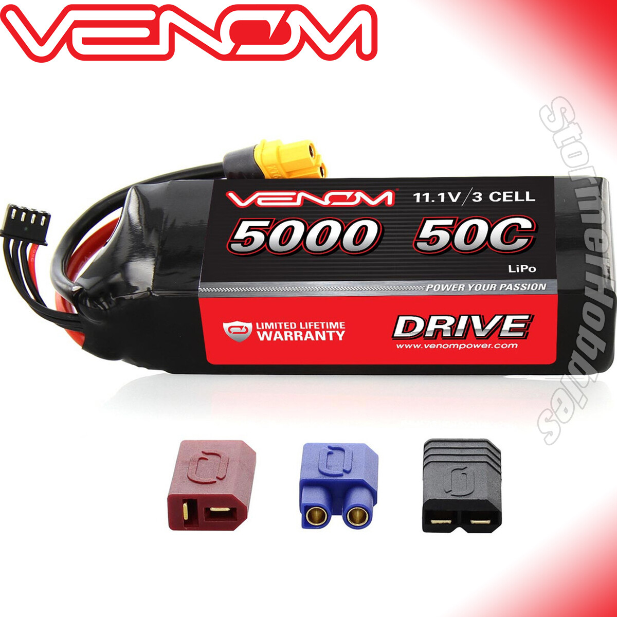 Venom 3s Lipo Battery Venom Group Fly 30C 3S 450mAh 11.1V LiPo Battery