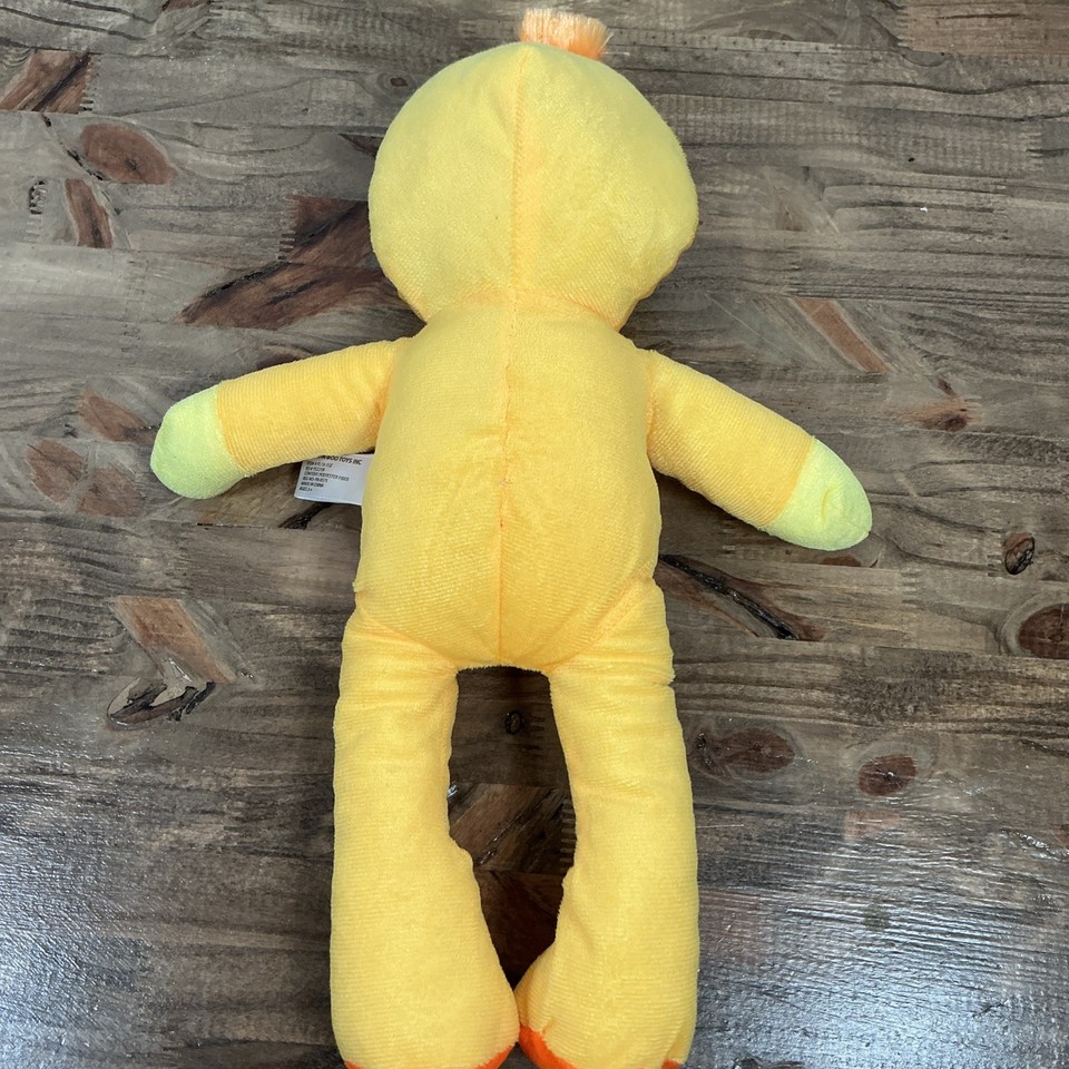 Peek-A-Boo Plush Duck Stuffed Animal Toy Yellow Big Eyes 14" Long | eBay
