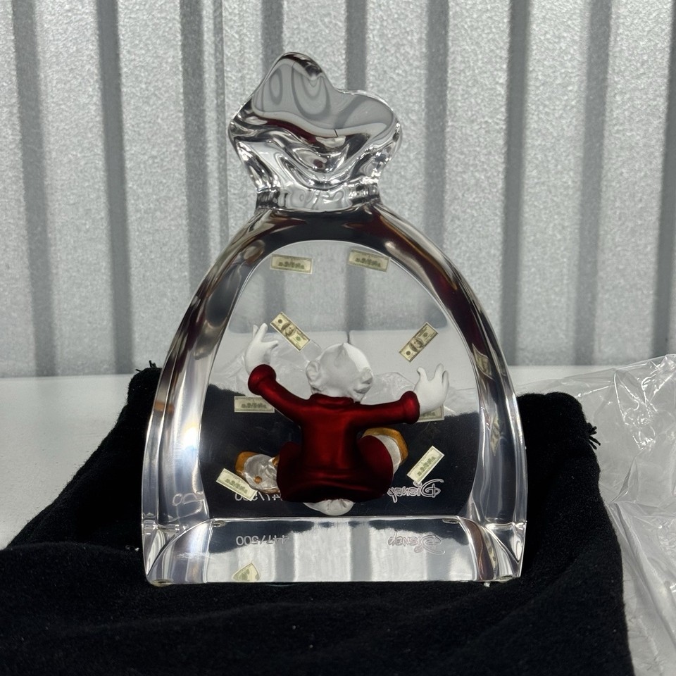 Disney Scrooge McDuck Sculpture LTD ED 447/500 Bruce Lau Starlight ...