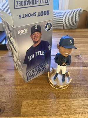 2017 Felix Hernandez Seattle Mariners Stadium Bobblehead Root Sports | eBay