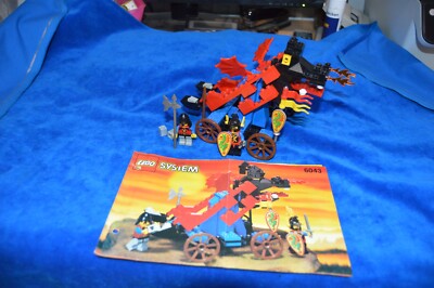 Lego 6043 Classic Knights Dragon Defender Katapult komplett mit ...