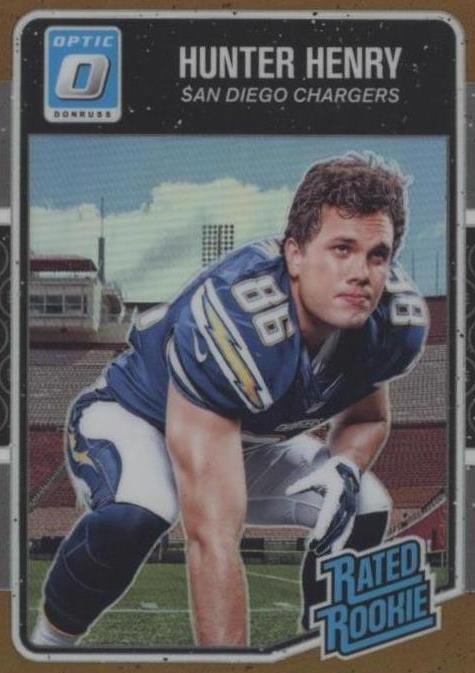 2016 Donruss Optic - Rated Rookie Hunter Henry #169 Bronze (RC) for ...