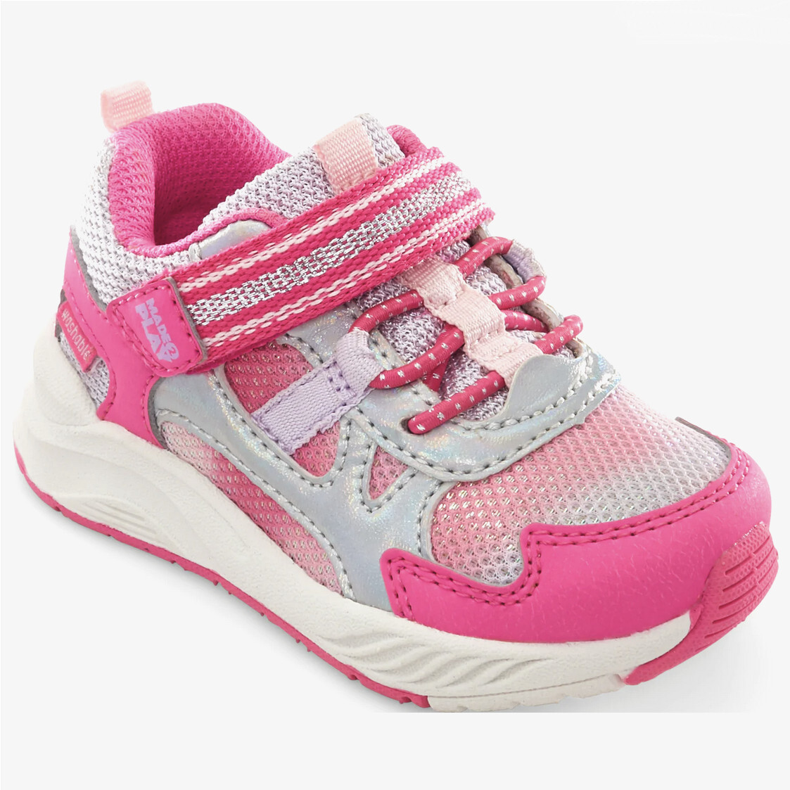 NEW Stride Rite Sizes 5- 10 Girls Player Sneaker Washable (M2P) - Pink ...