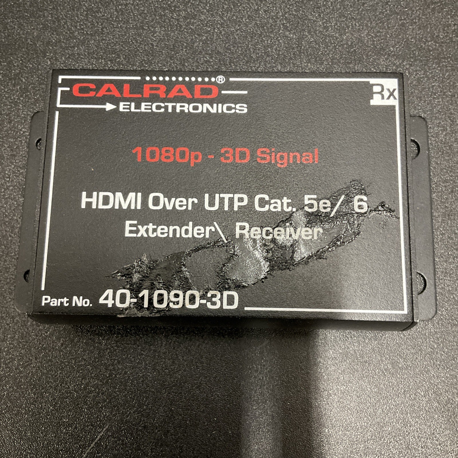 Calrad Electronics 40-1090-3DRX HDMI Over UTP Cat. 5e/6 Extender ...