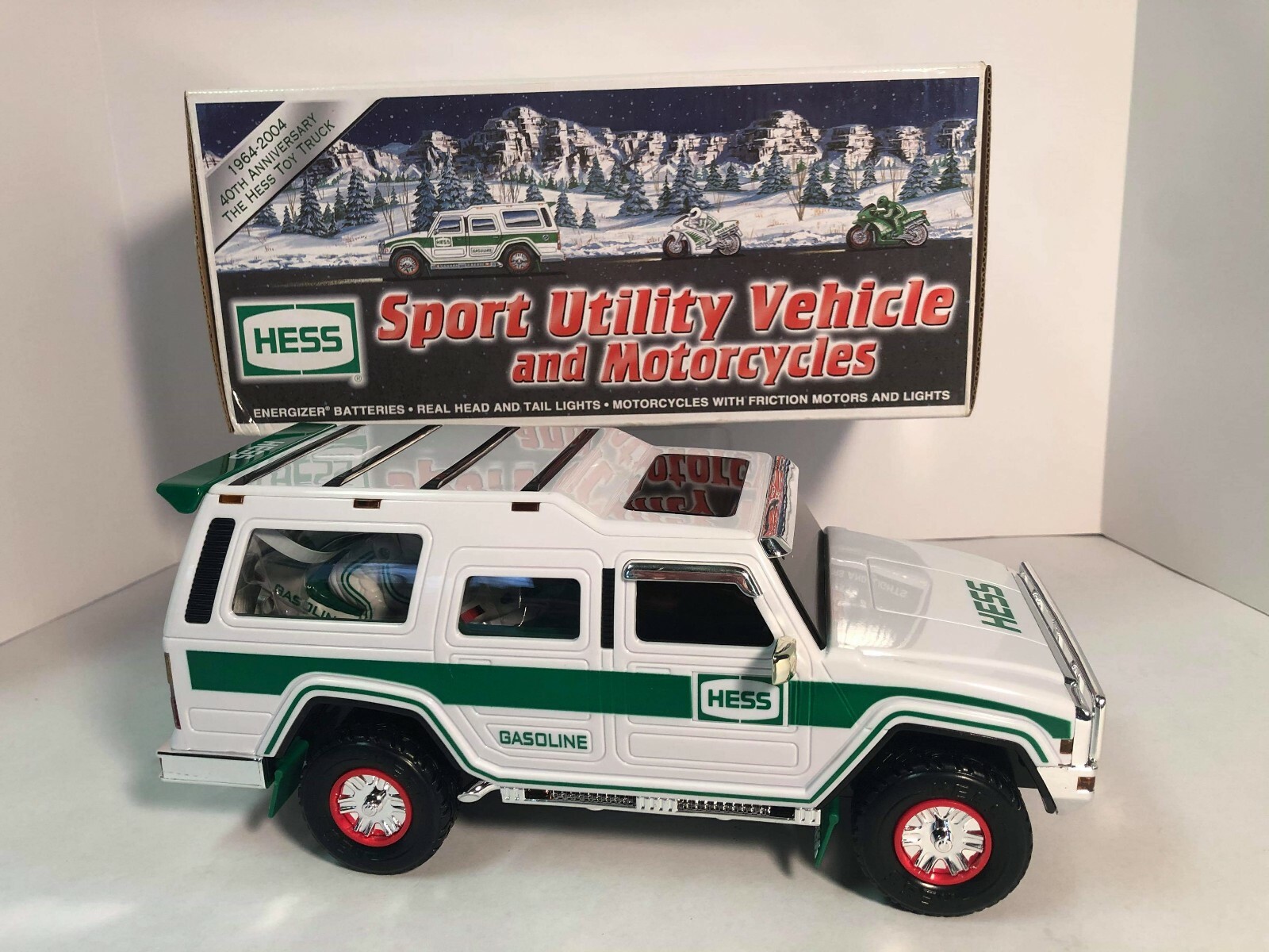 2004 HESS Sport Utility Vehicle and Motorcycles New In box 40th ...