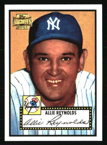 Allie Reynolds 2001 Topps Archives #67 BASEBALL Card | eBay