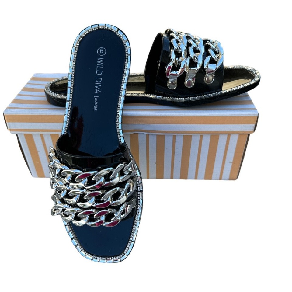 Wild Diva Jelly Sandals 6 | eBay