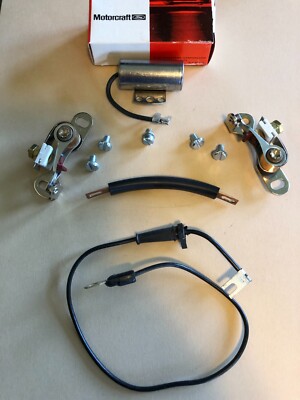 1964-1967 Ford Mustang 289 HIPO Dual Point Distributor Points & Cond ...