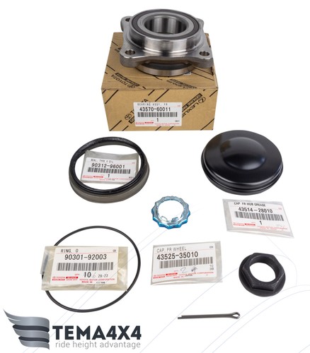 Genuine OEM FRONT WHEEL BEARING set for TOYOTA LEXUS 4357060011 43570 ...