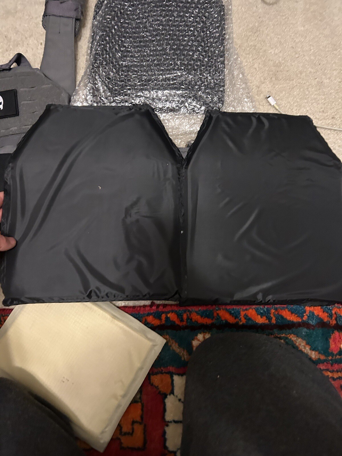 3A Armor Plates - Set Of 2, 10”x12” Shooters Cut. Soft Armor | eBay