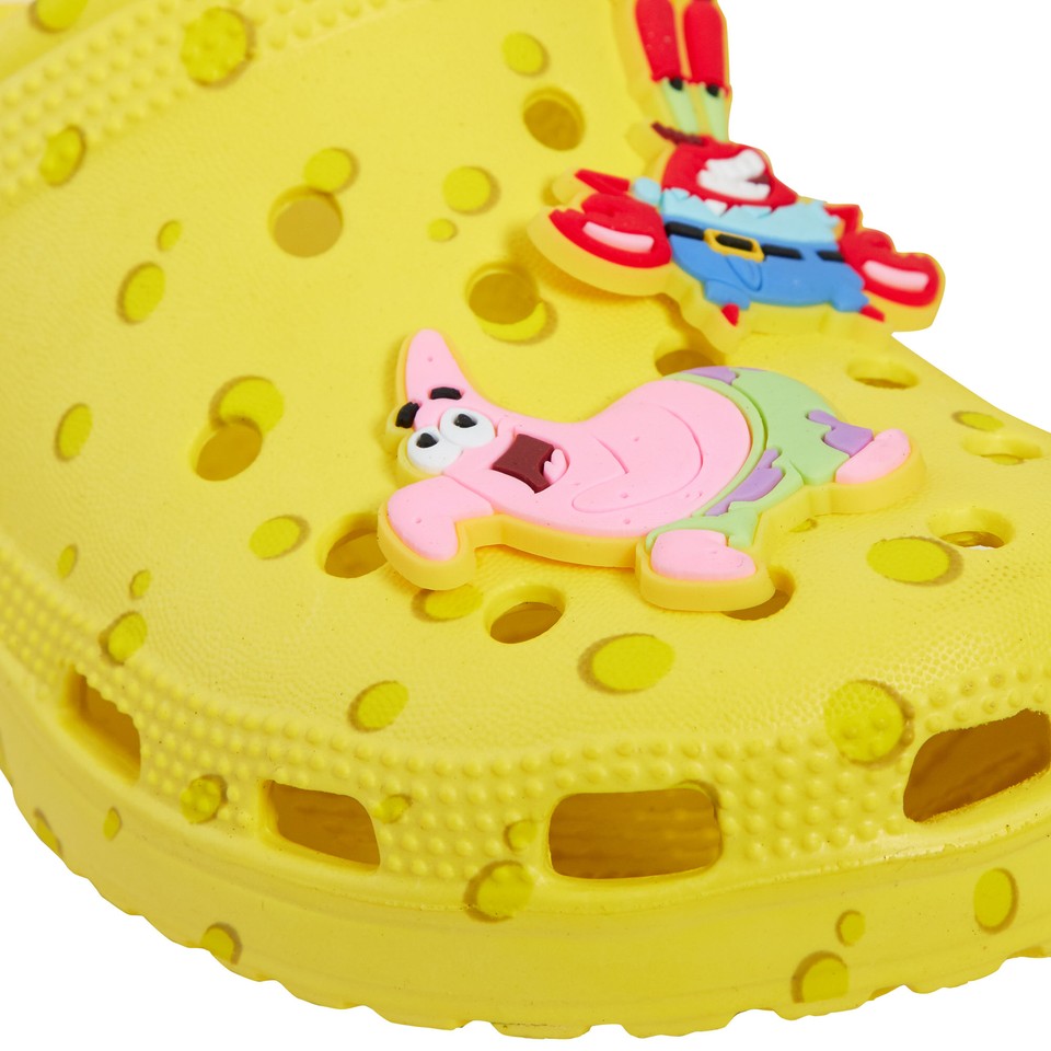 SpongeBob SquarePants Clogs with Charms Sandals Kids Summer Sliders ...