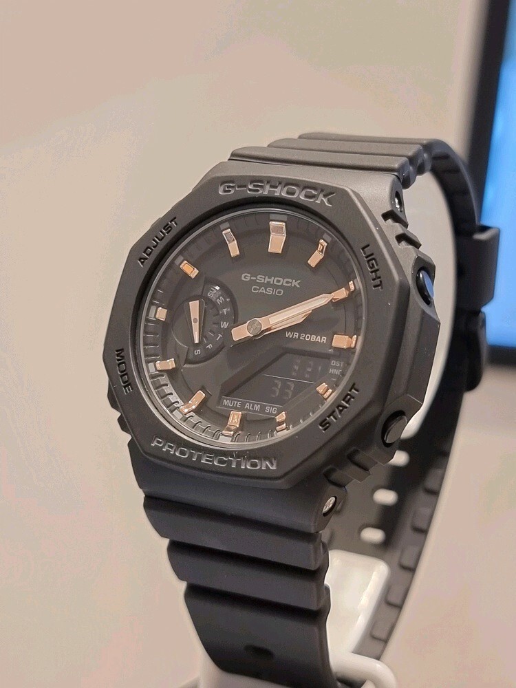Casio G-Shock GMA-S2100-1A Resin Strap Men Watch Black Original New | eBay