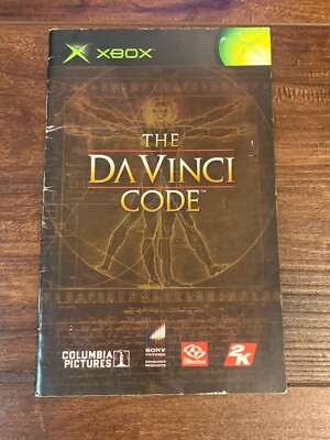 Da Vinci Code DaVinci XBOX Instruction Manual Only | eBay