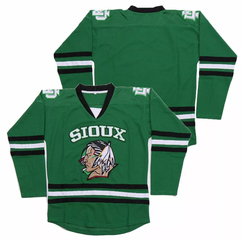 Custom Sioux Hockey Jersey Personalized Movie Stitched Sweatshirt for Youth/Men | eBay